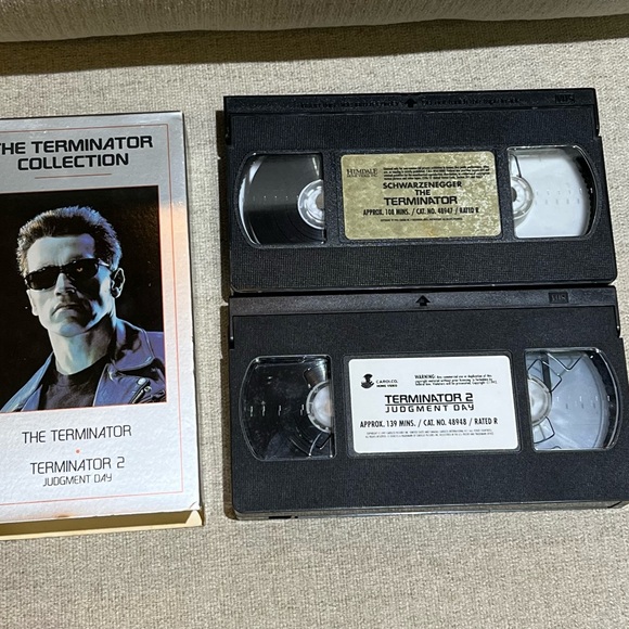 Media | The Terminator Vhs Collection | Poshmark